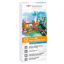 Dual Brush Pens Set of 12 | Cass Art Qatar