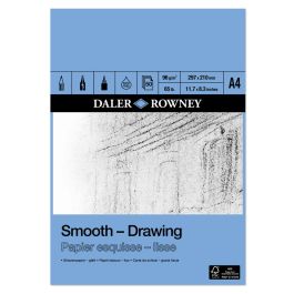 Daler Rowney A Series Smooth Drawing Pad 96g 50 sheets | Cass Art Qatar